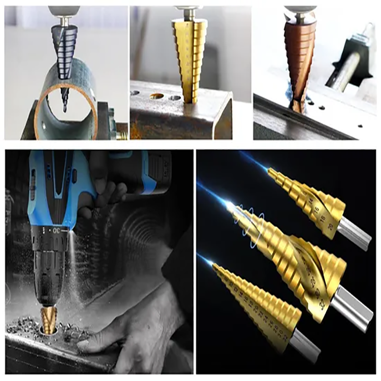 Choosing the Right Step Drill Bits for Metal and Multi-Purpose Drilling ...